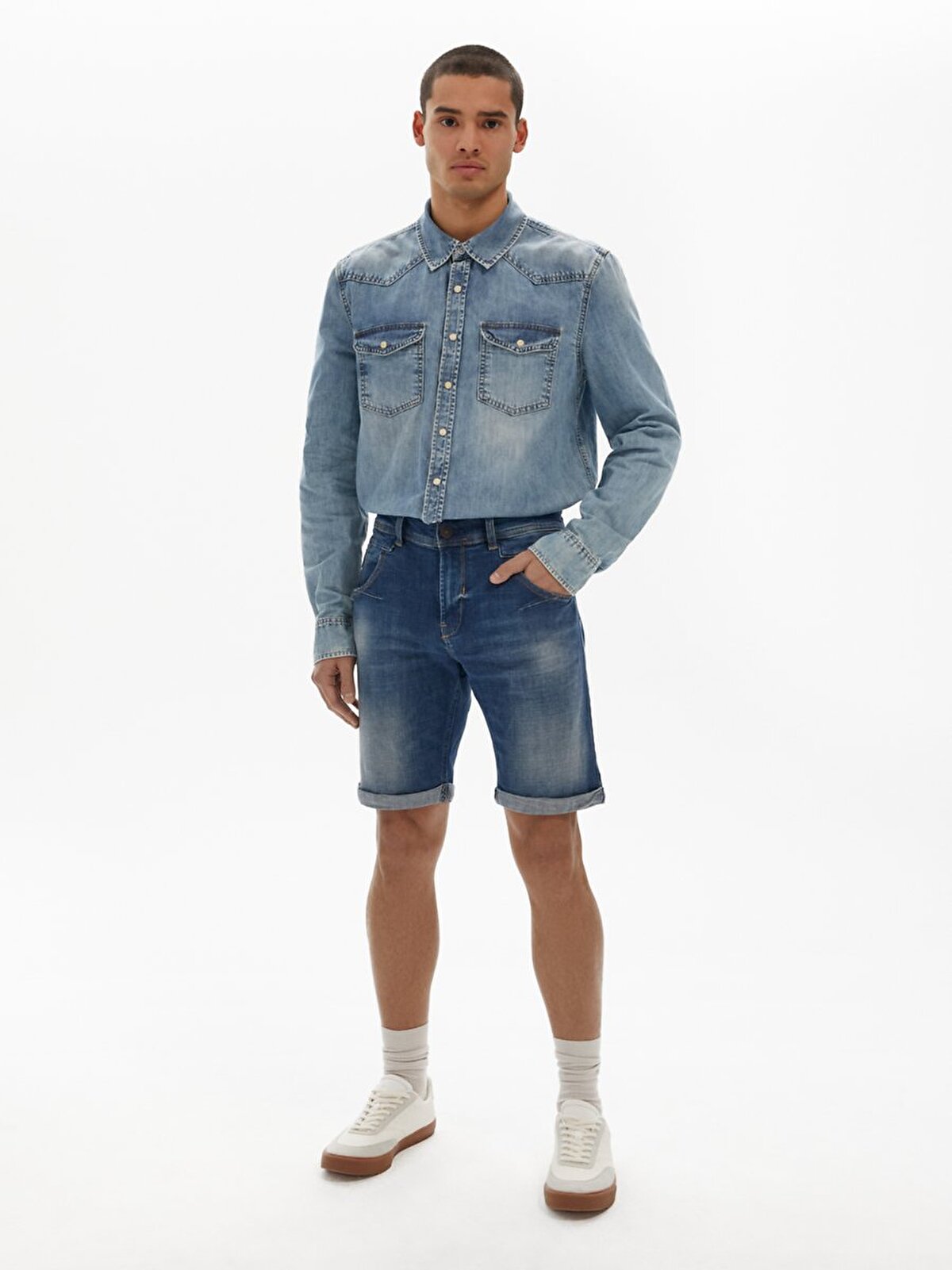 Darwin Middel Taille Jean Bermuda | Shorts | Jeans | MEN · Webshop NL