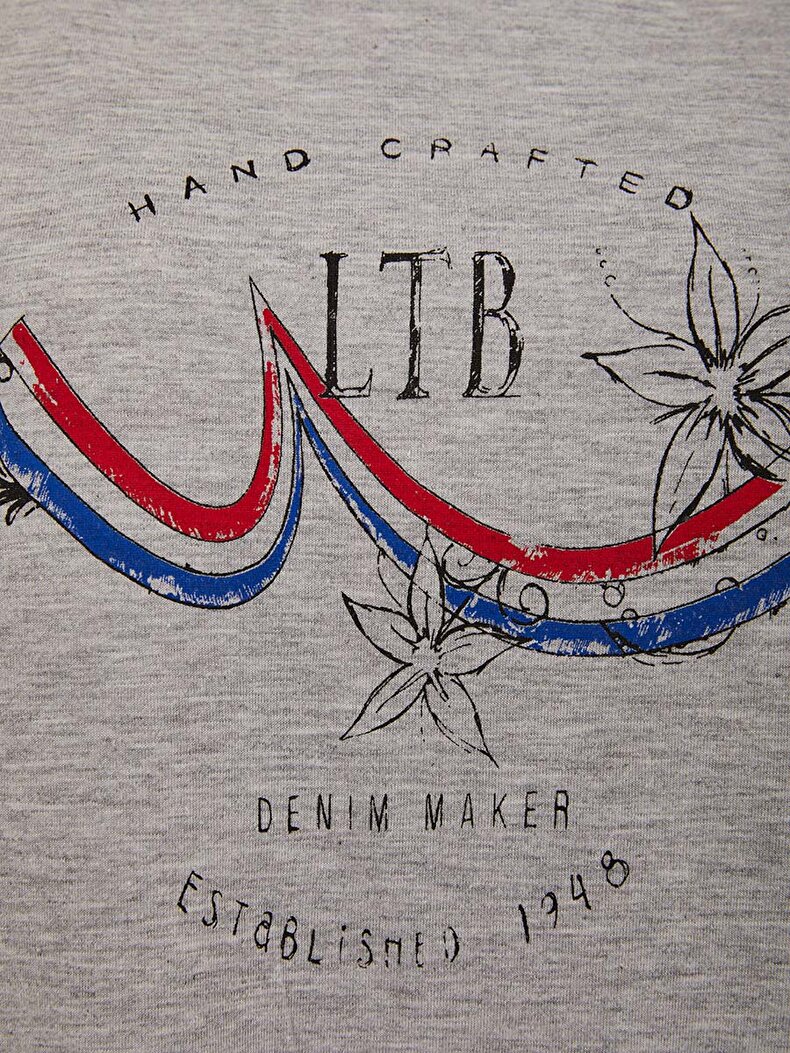 Ltb Logo Crew Neck Grey | Son Fiyatlar | CAMPAIGNS | Campaigns · Webshop FR